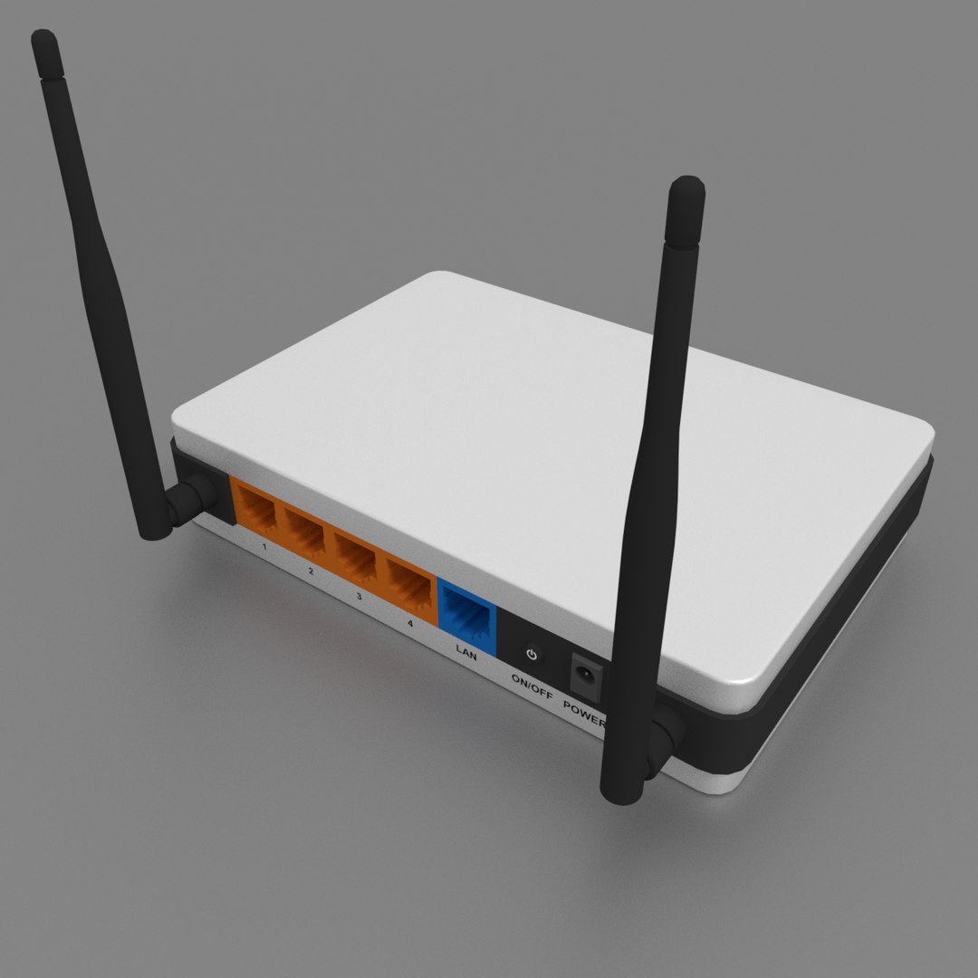 3D Model Wi-fi Router - TurboSquid 1189662