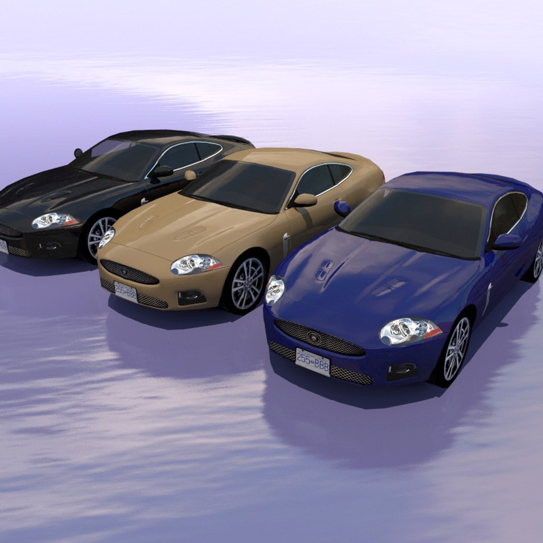 3d Xkr Car