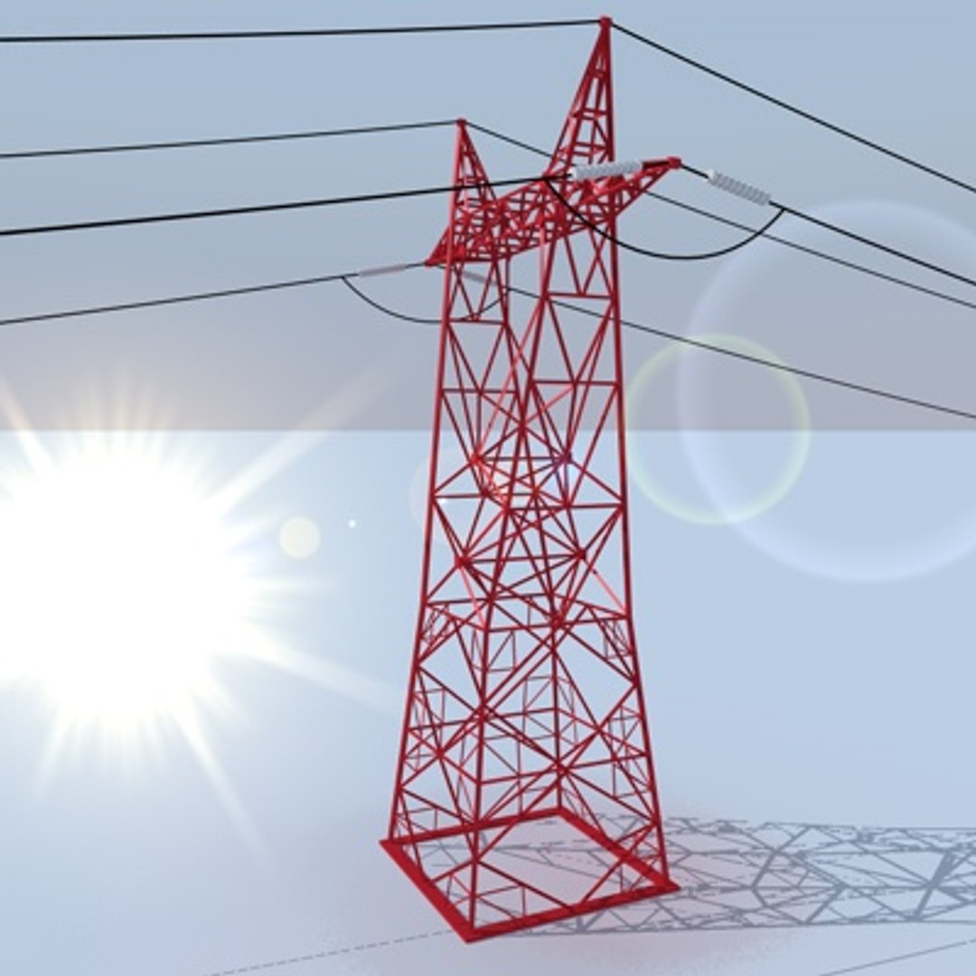 powerline 3d model