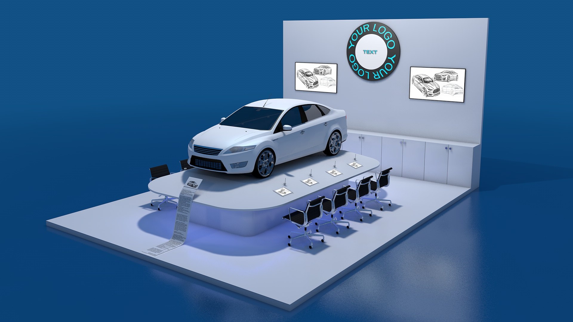 Exhibition Car 3D - TurboSquid 1657351