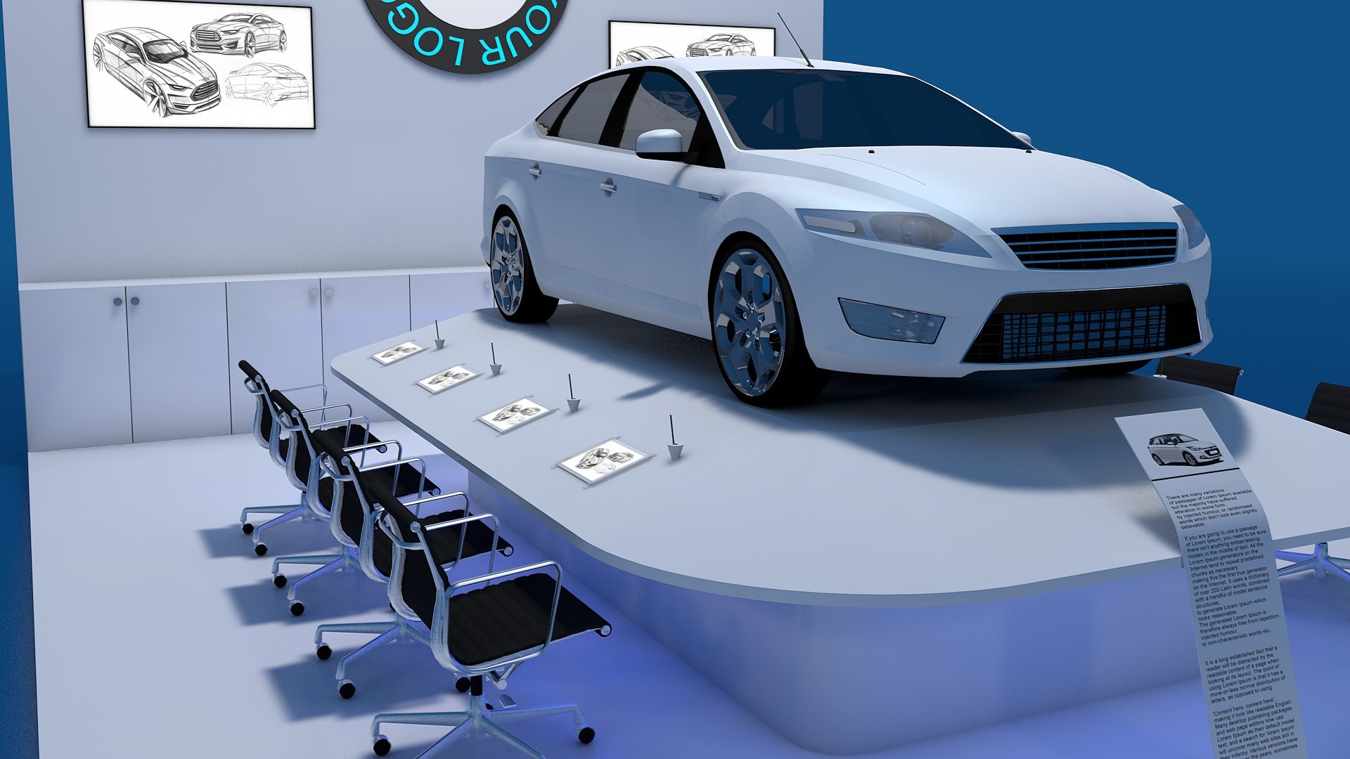 Exhibition Car 3D - TurboSquid 1657351