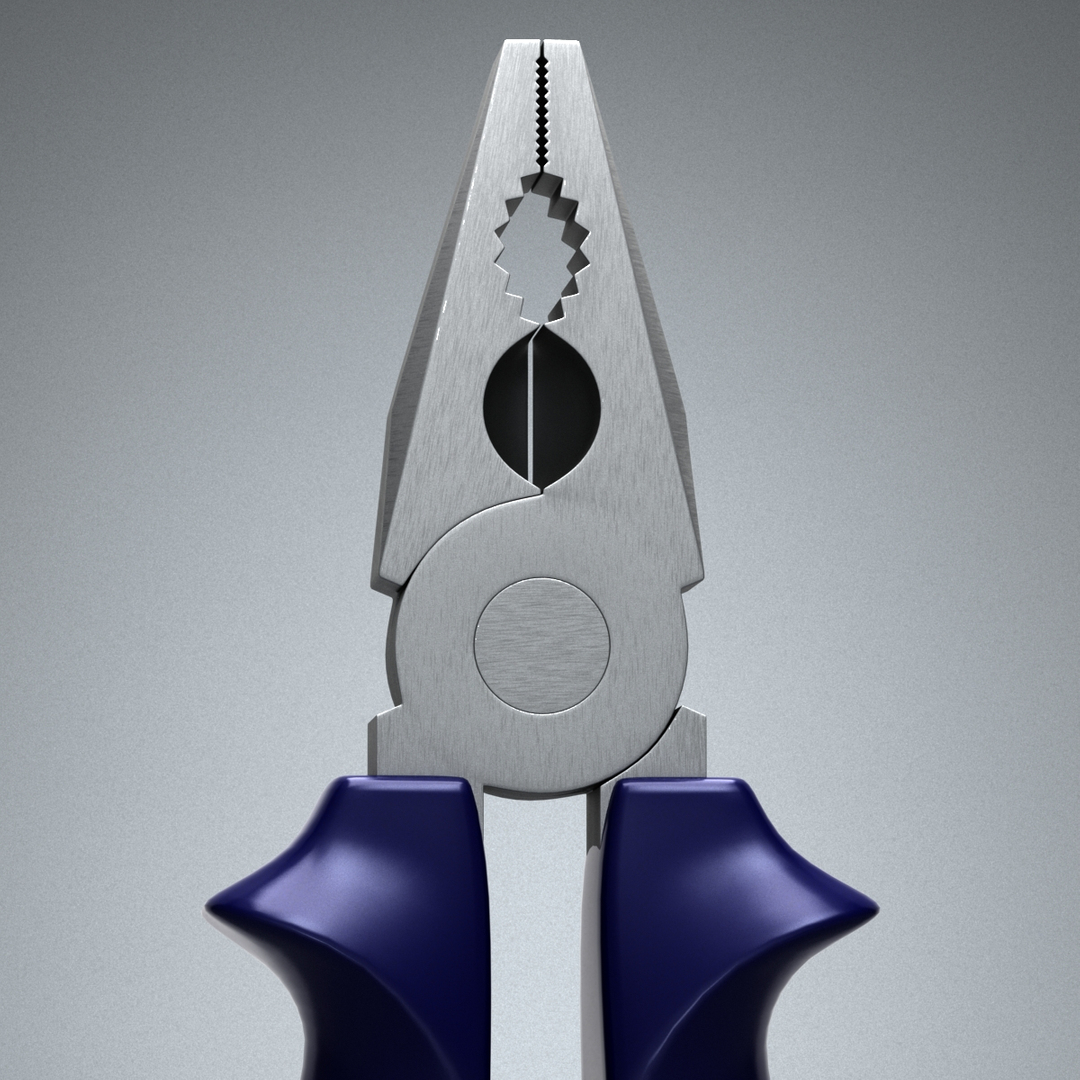 Pliers Tool 3d Model