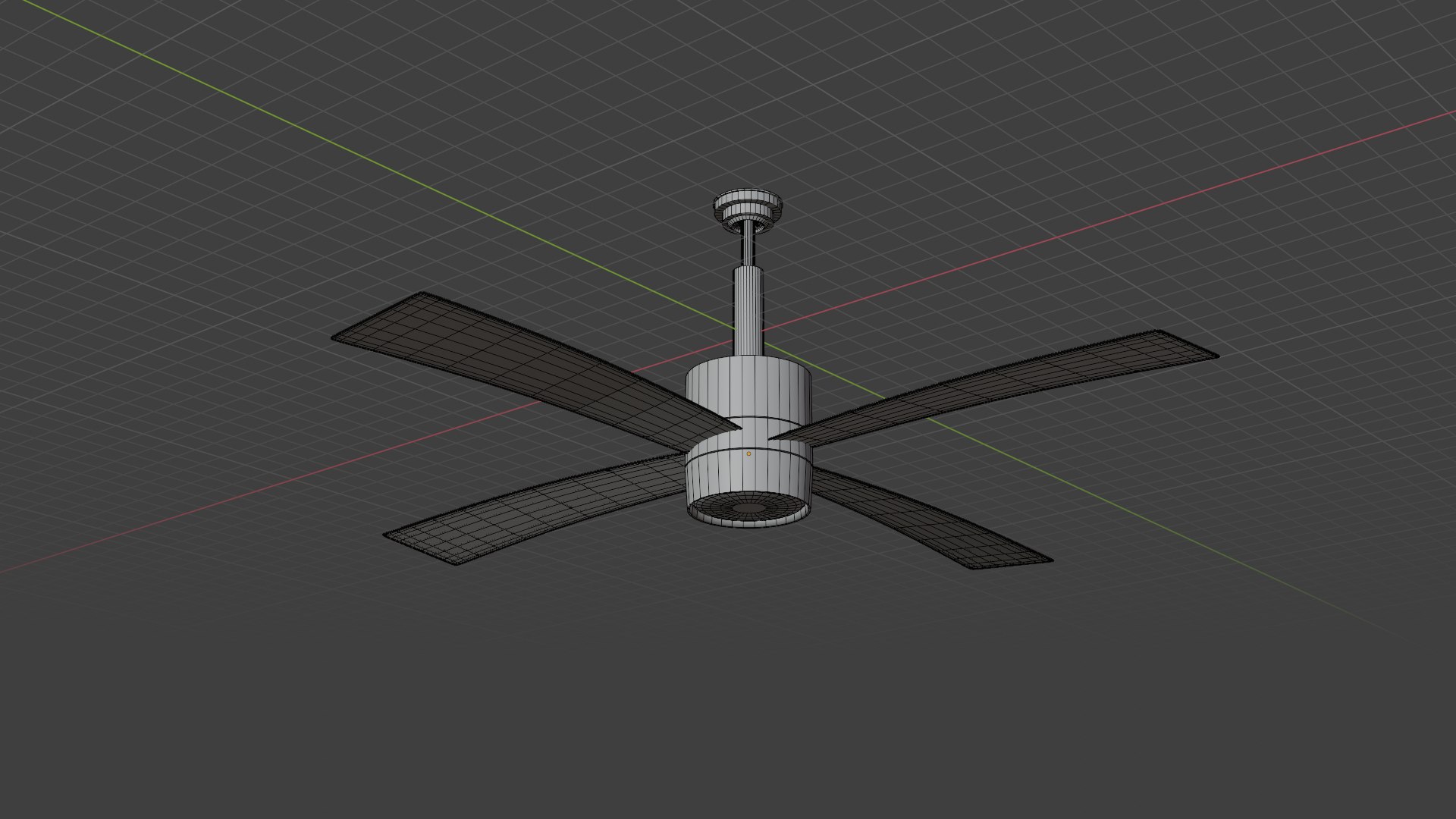 Ceiling Fan 3D Model - TurboSquid 2048151