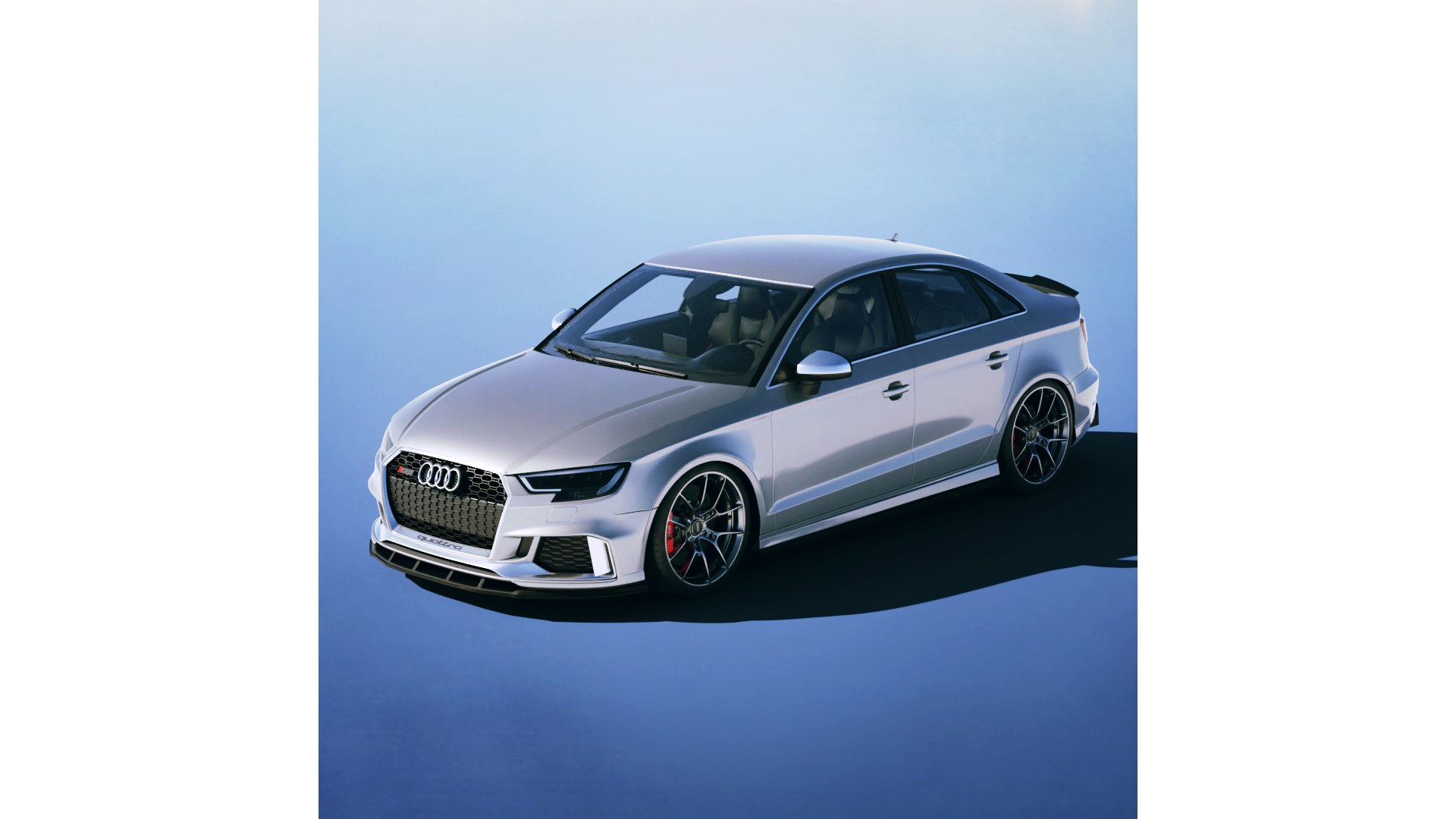 Audi RS3 Sedan 2020 3D Model - TurboSquid 2045730