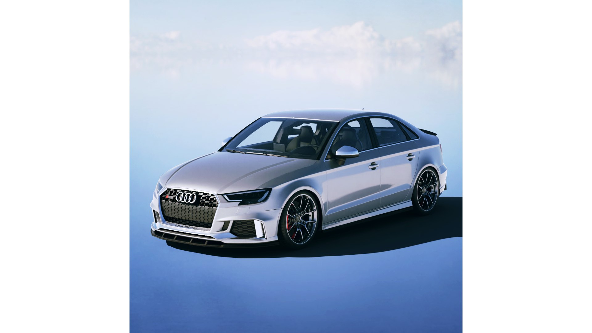 Audi RS3 Sedan 2020 3D Model - TurboSquid 2045730
