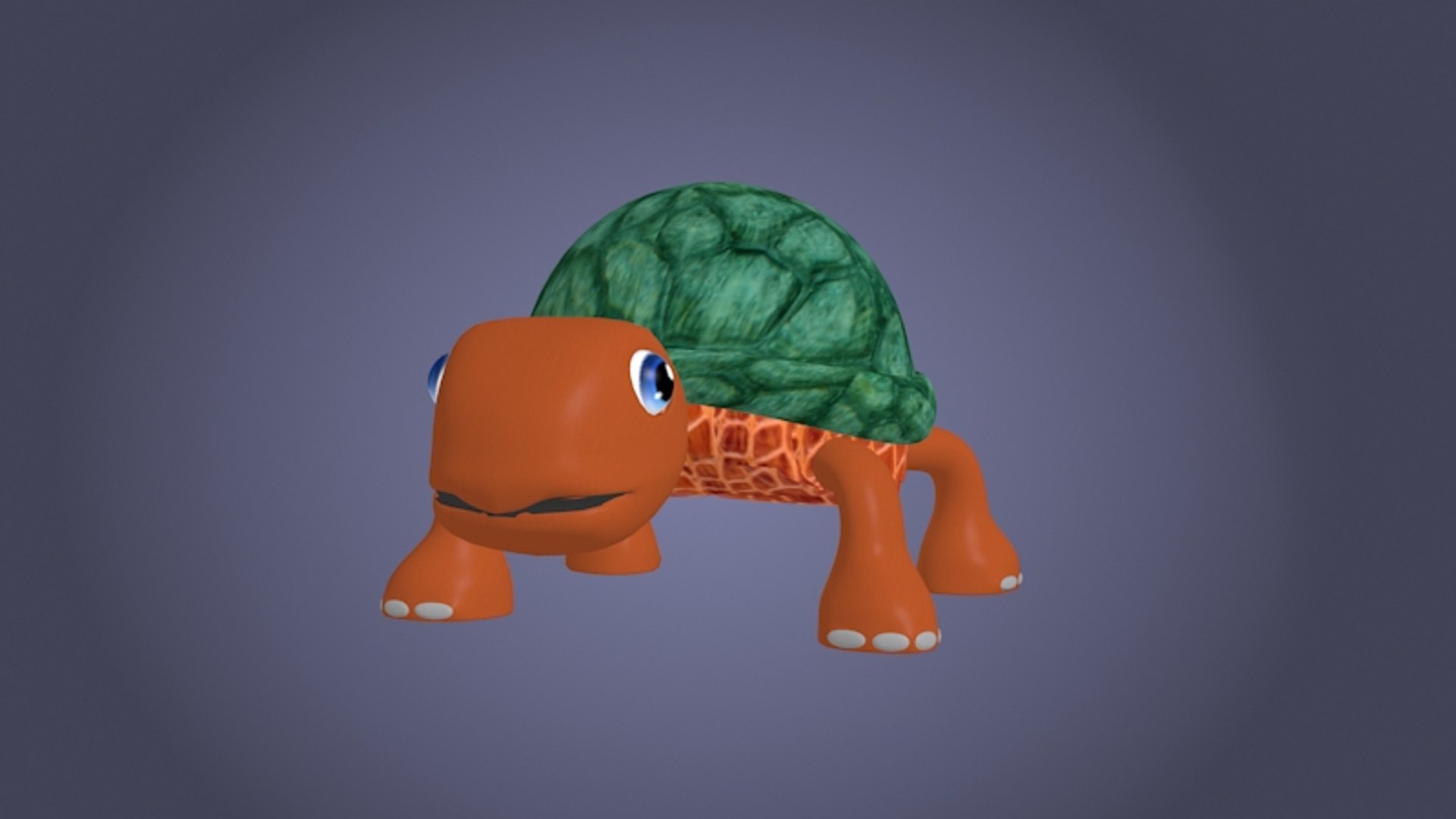 3D Cartoon Turtle - TurboSquid 1529462