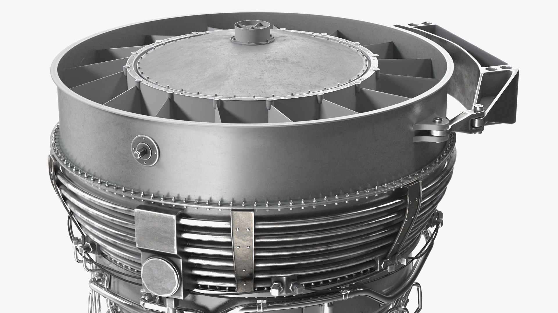 Aircraft Turbofan Engine CFM International CFM56 3D model - TurboSquid ...