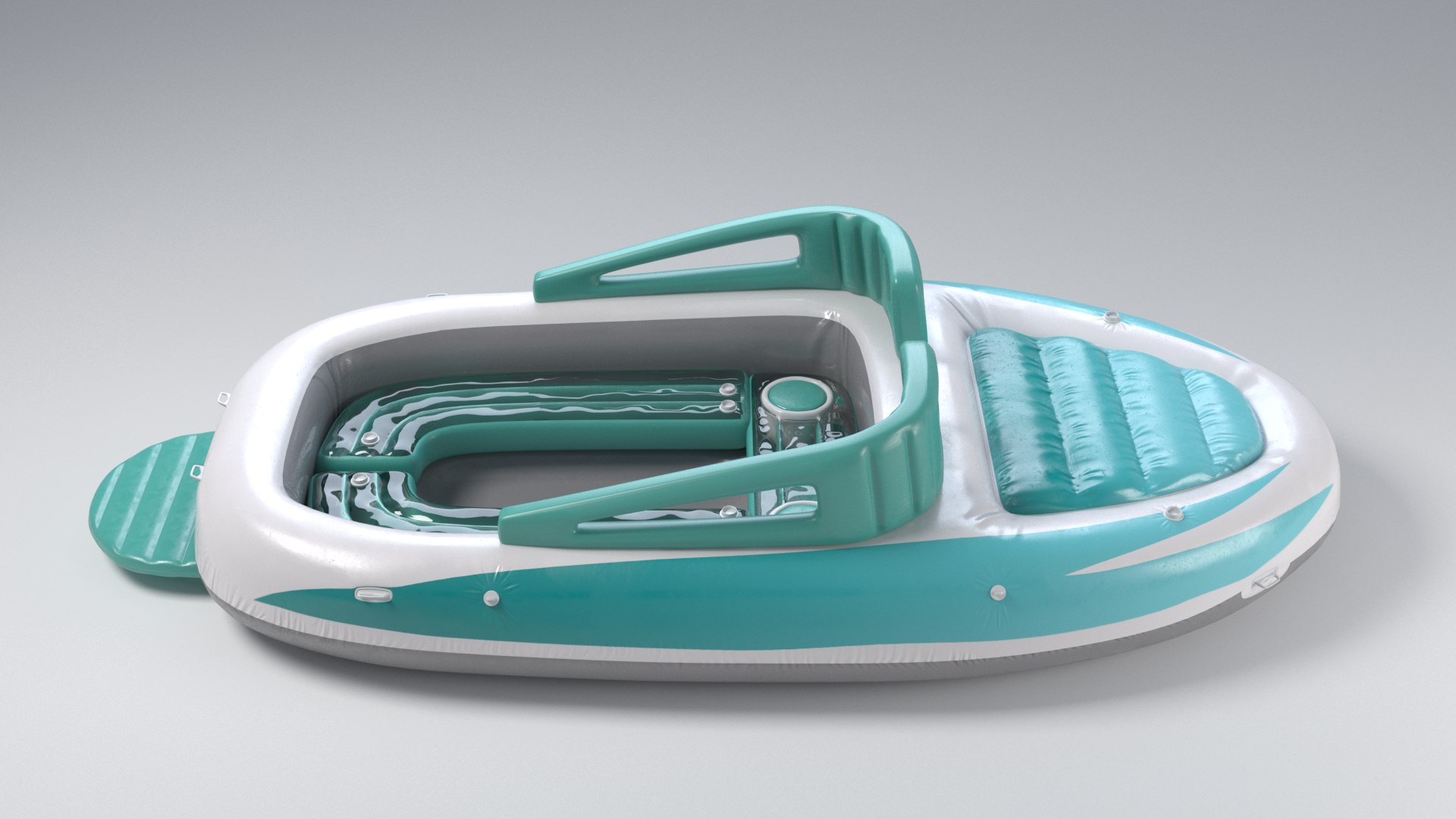 Inflatable Speed Boat 3D Model - TurboSquid 2348100