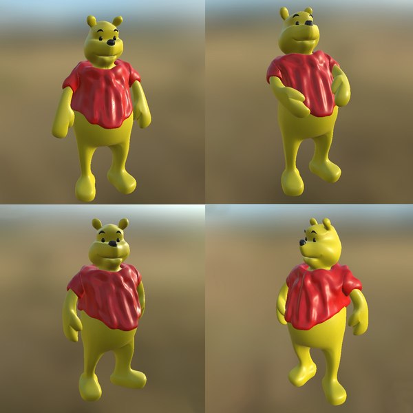 Free 3D Pooh-Character Models | TurboSquid