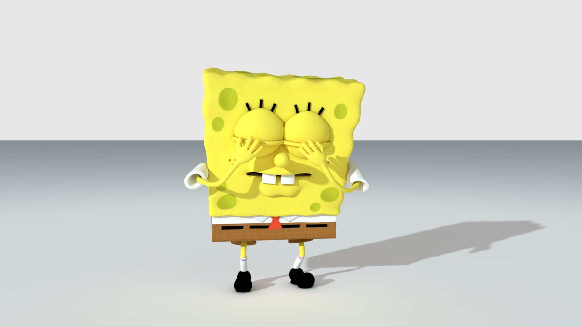 Spongebob Rigged And Animated 3D Model - TurboSquid 2336998
