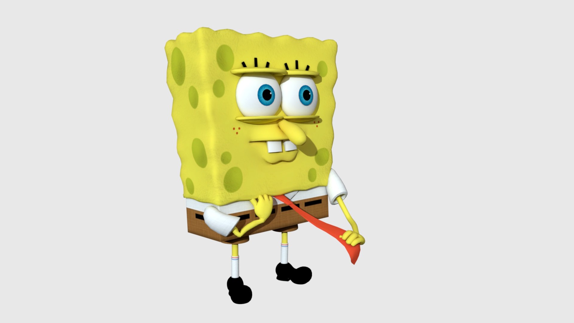 Spongebob Rigged And Animated 3D Model - TurboSquid 2336998