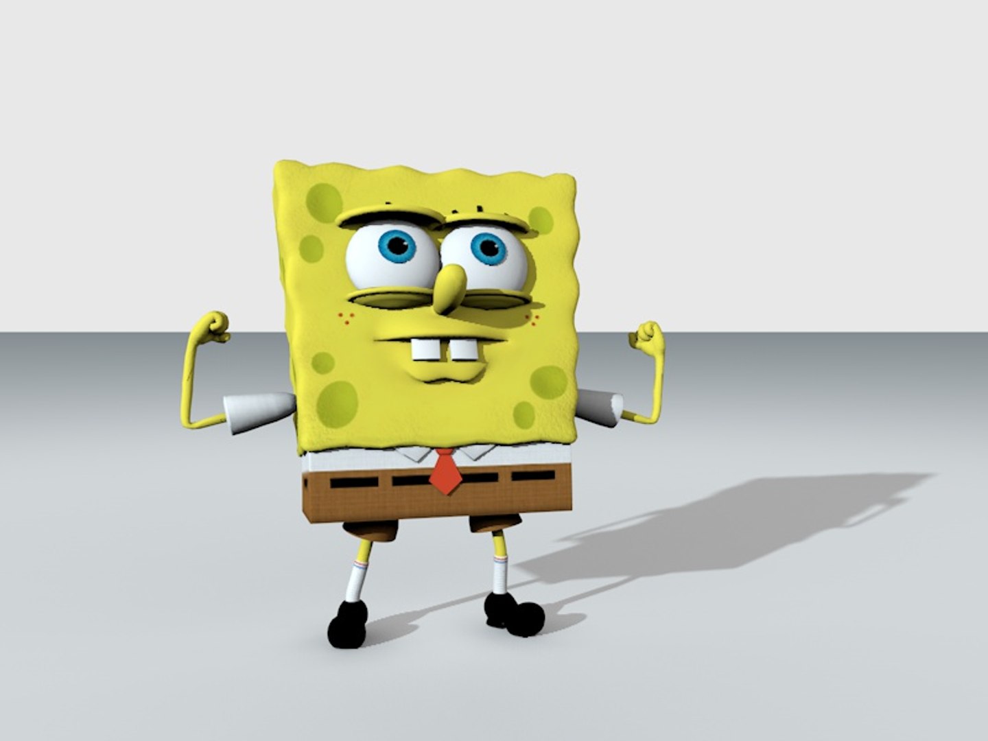 Spongebob Rigged And Animated 3D Model - TurboSquid 2336998