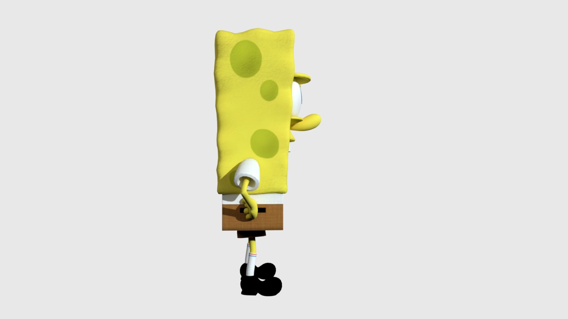 Spongebob Rigged And Animated 3D Model - TurboSquid 2336998