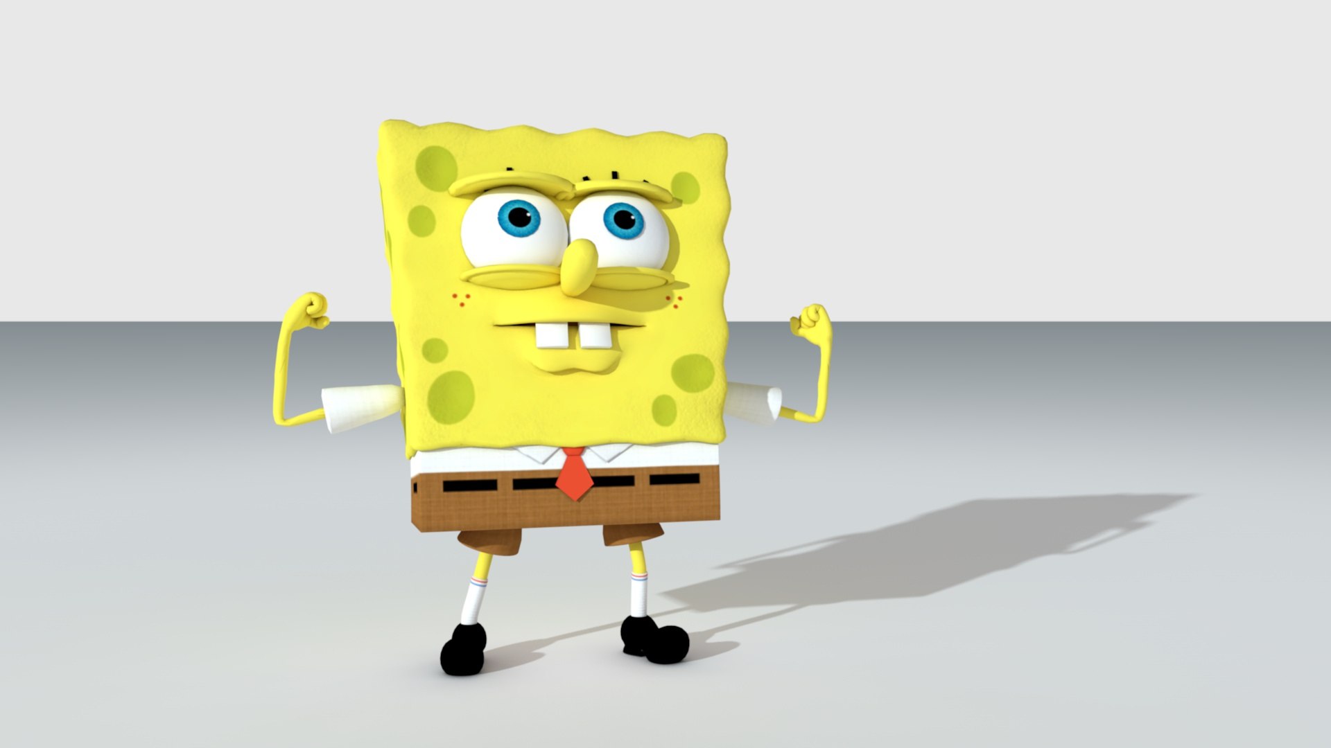 Spongebob Rigged And Animated 3D Model - TurboSquid 2336998