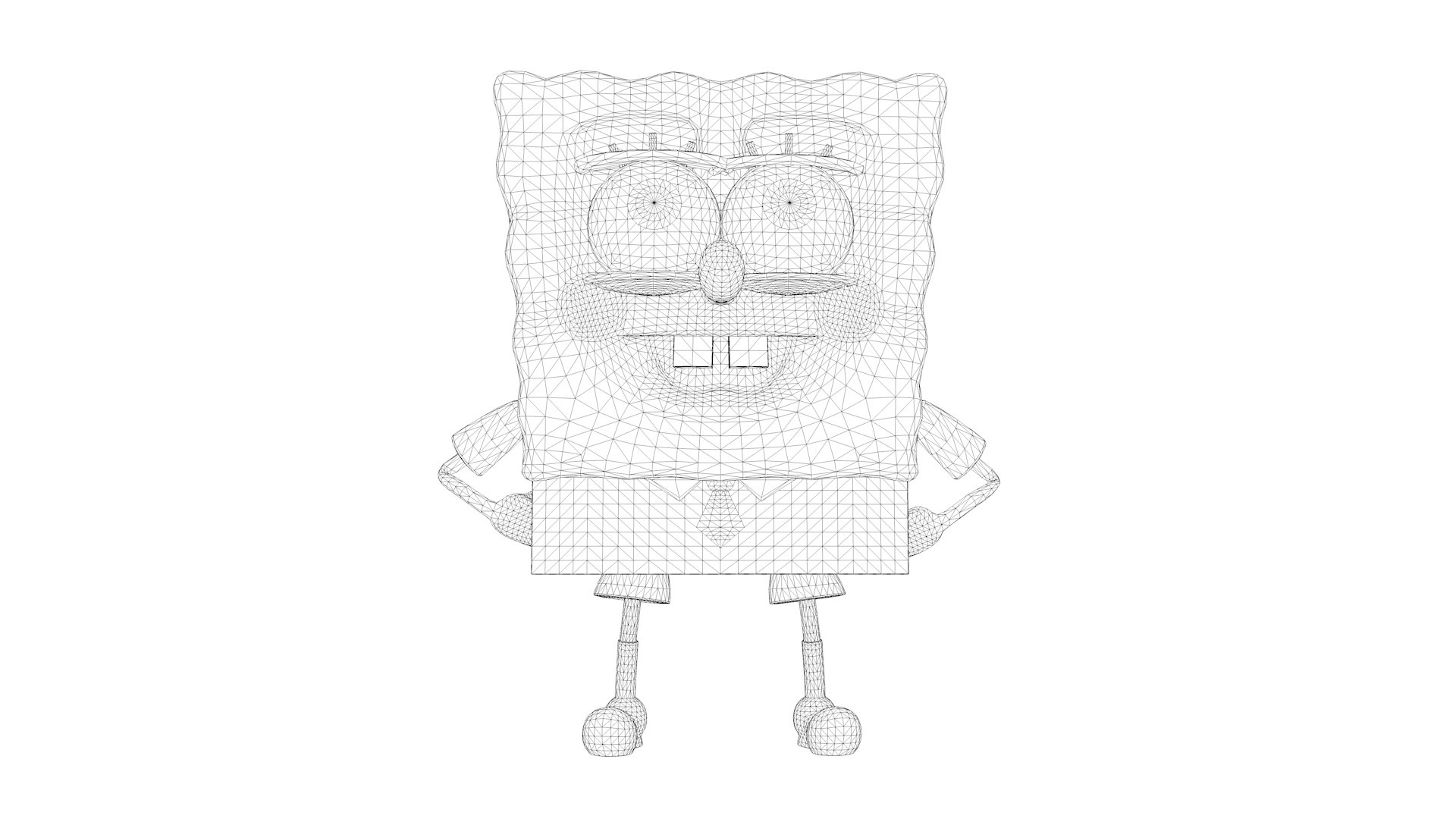 Spongebob Rigged And Animated 3D Model - TurboSquid 2336998