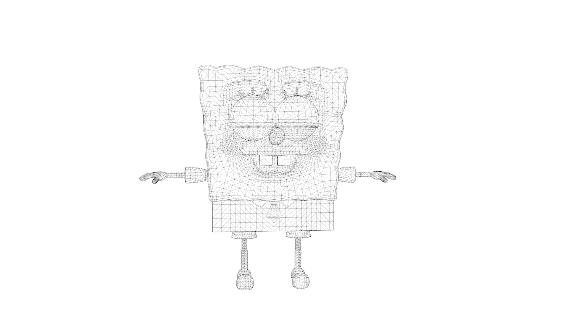 Spongebob Rigged And Animated 3D Model - TurboSquid 2336998