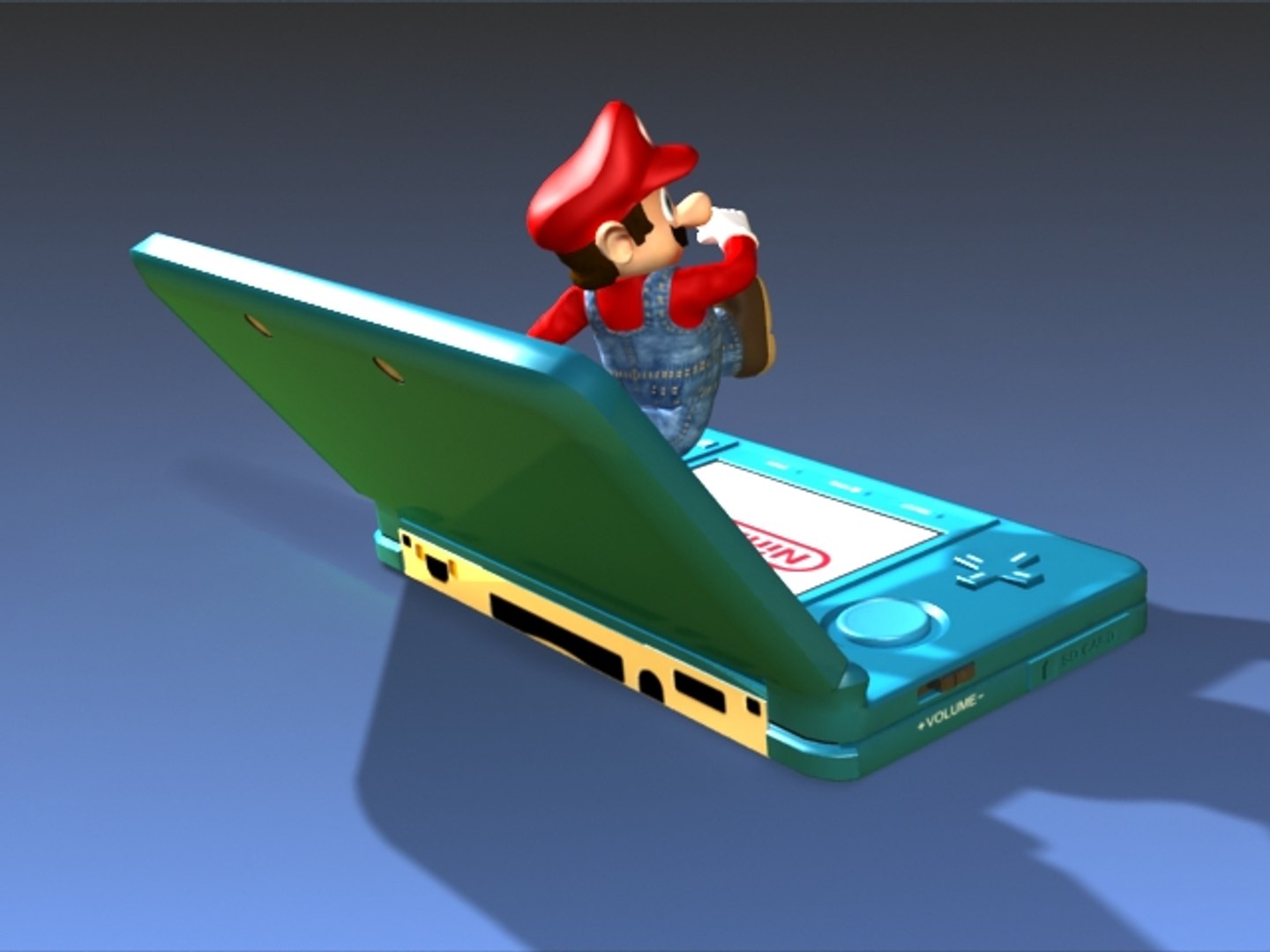 Super Mario Nintendo 3d Max