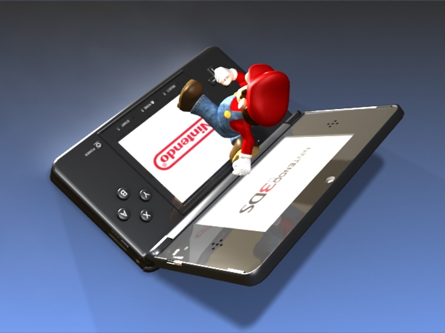 Super Mario Nintendo 3d Max