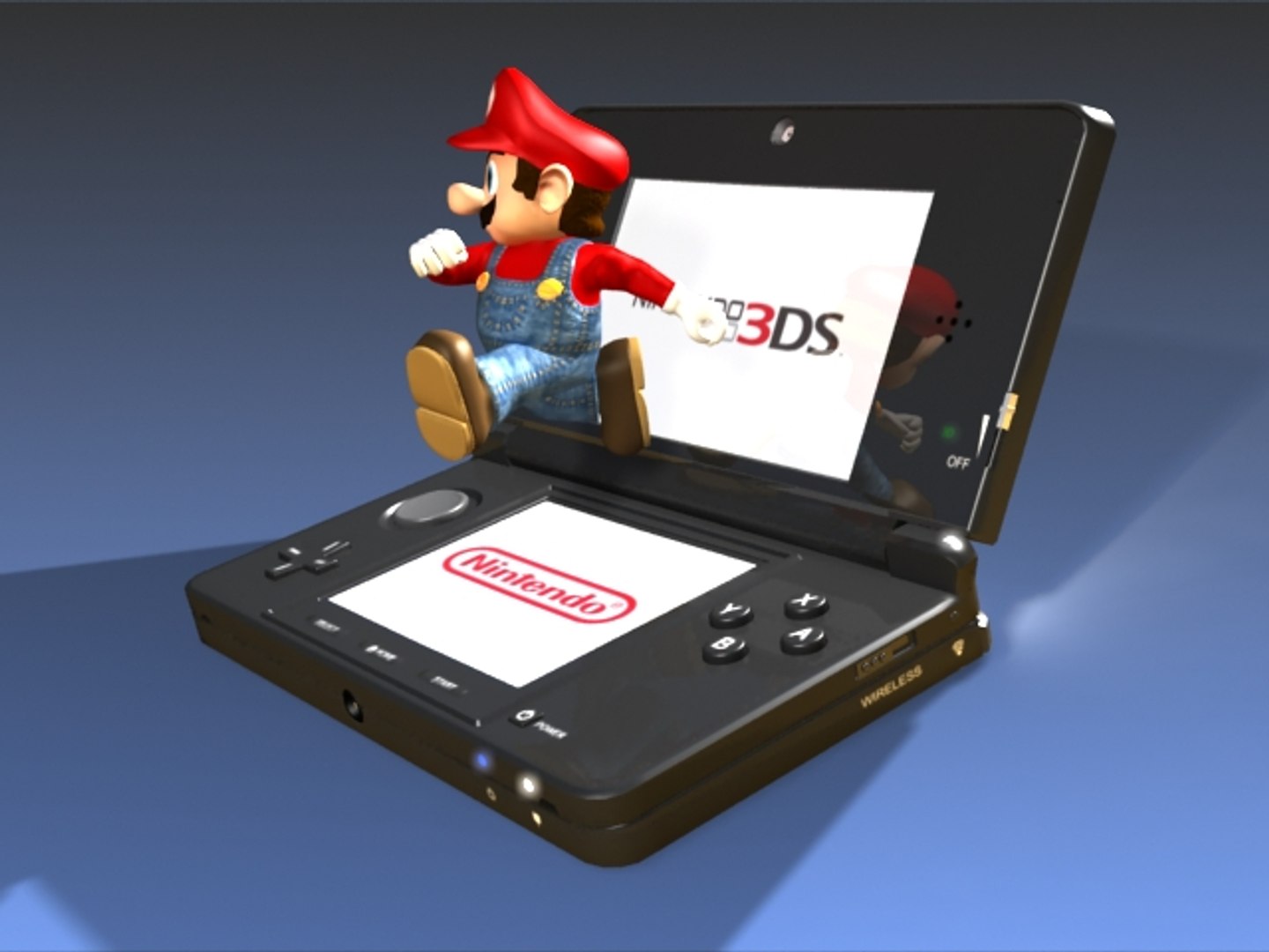 Super Mario Nintendo 3d Max