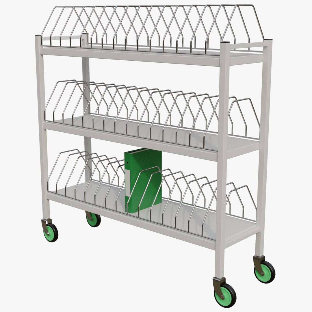 Chart Rack 1 Basic model - TurboSquid 2166797