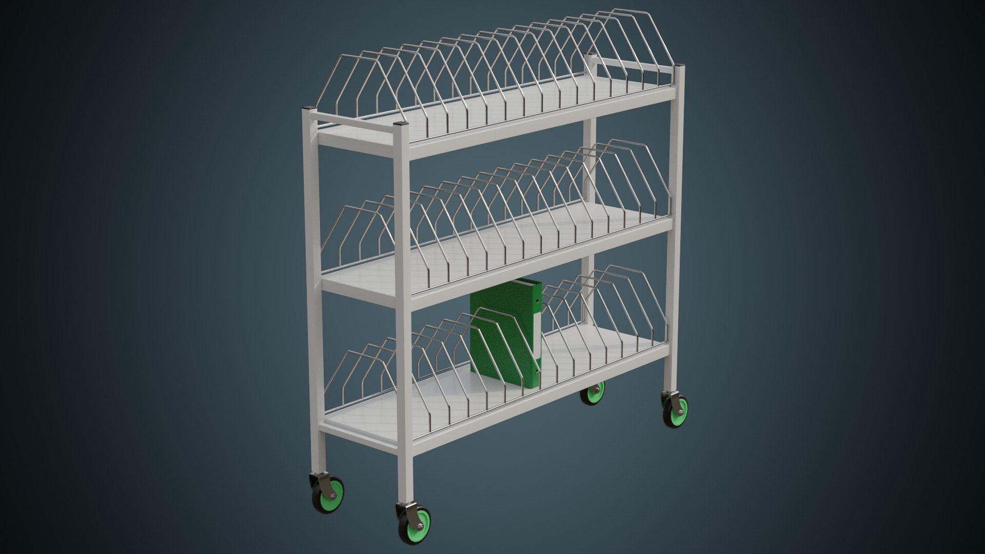Chart Rack 1 Basic Model - TurboSquid 2166797