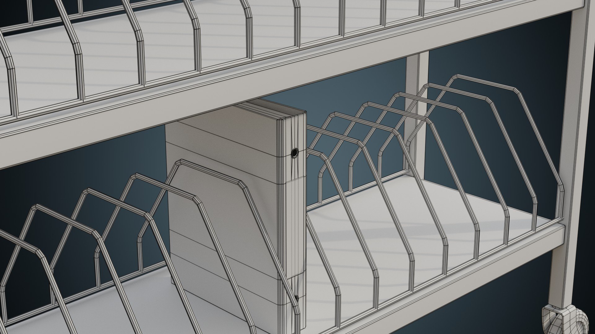 Chart Rack 1 Basic Model - TurboSquid 2166797