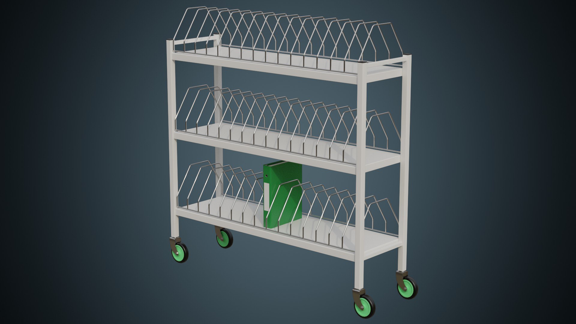 Chart Rack 1 Basic Model - TurboSquid 2166797