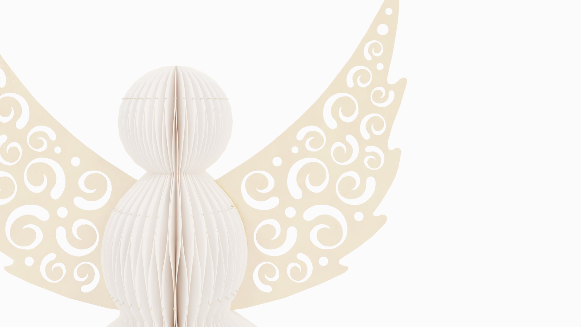 Paper Angel 3D model - TurboSquid 2022261