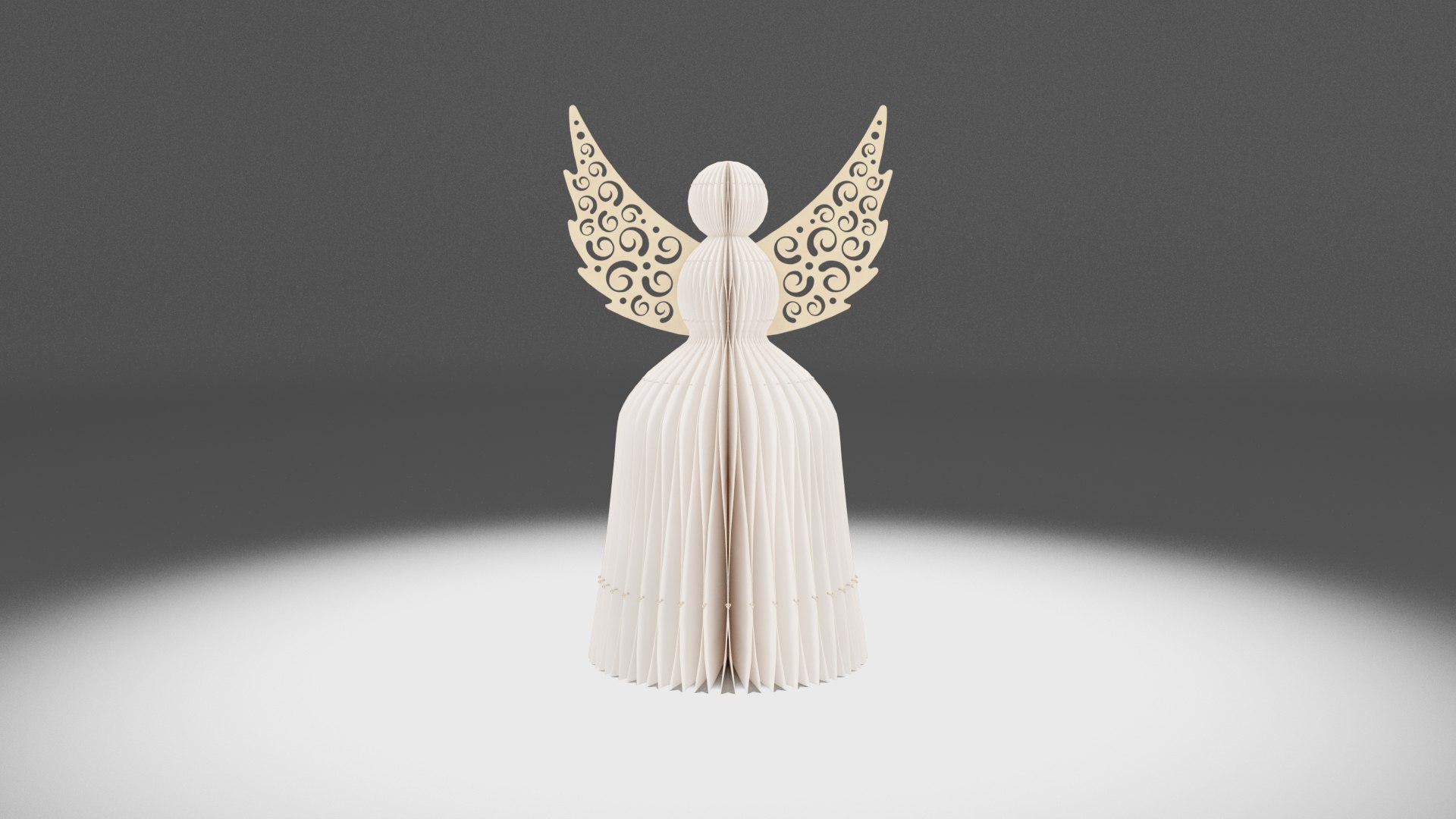 Paper Angel 3D model - TurboSquid 2022261