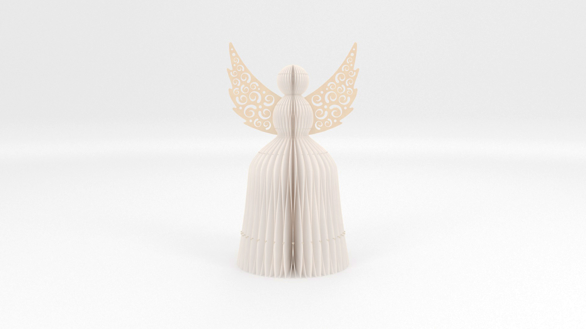 Paper Angel 3D model - TurboSquid 2022261