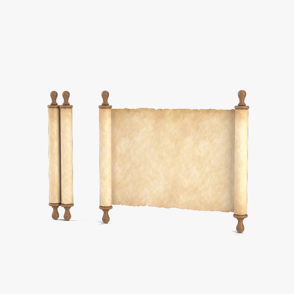 3D Parchment Models | TurboSquid