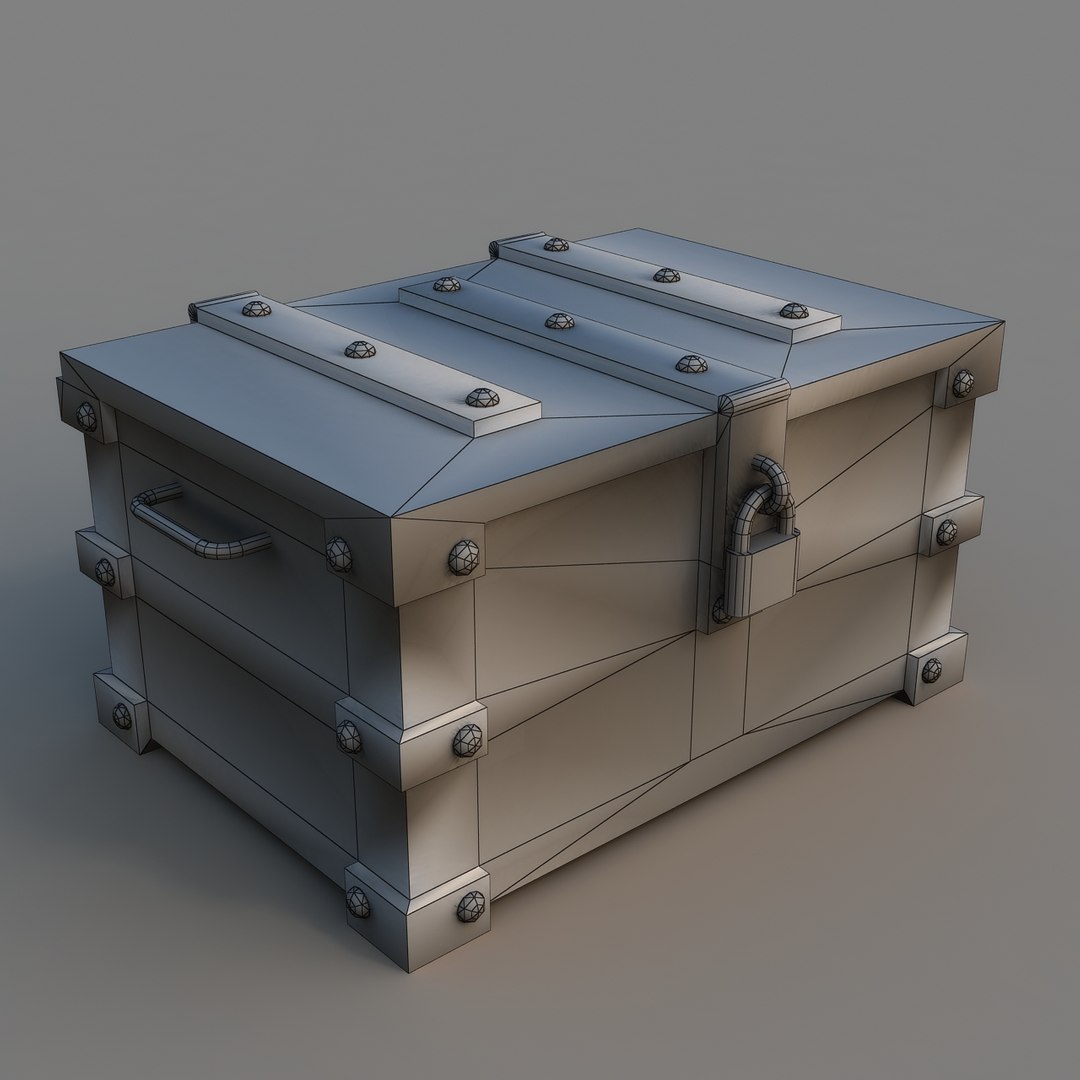 3d ready treasure chest 02