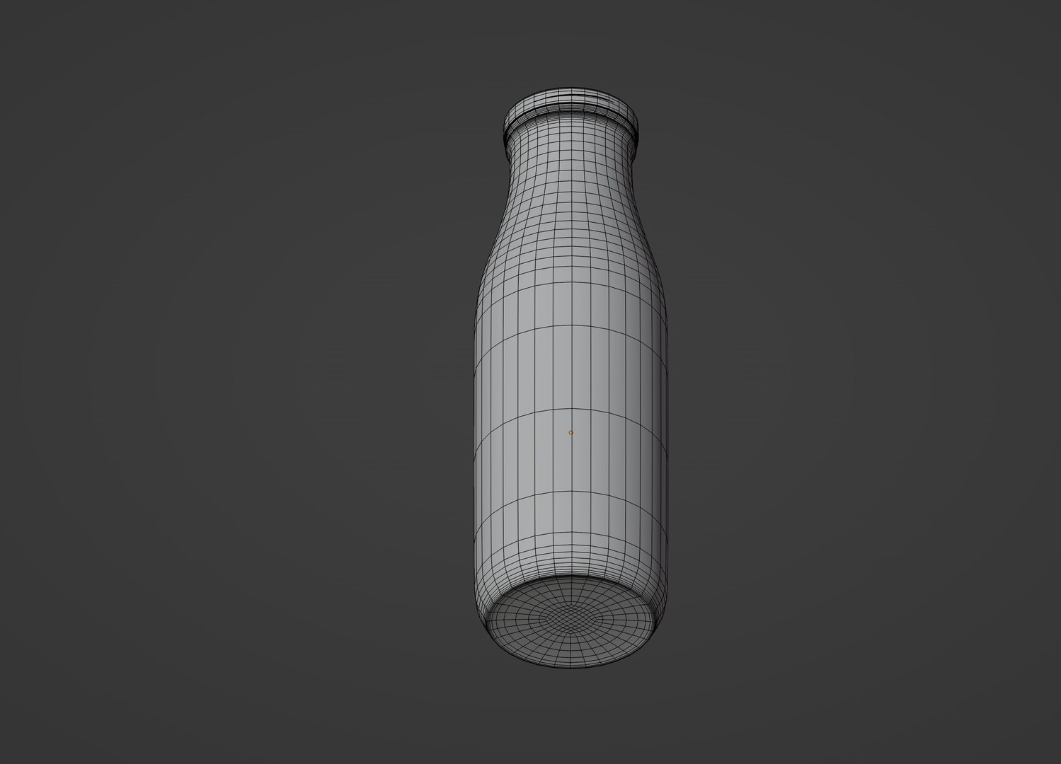 3D Model Milk Bottle - TurboSquid 2197435