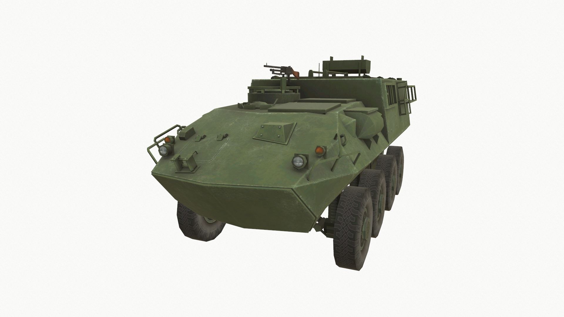 Bison Armoured Carrier 3D Model - TurboSquid 1563746