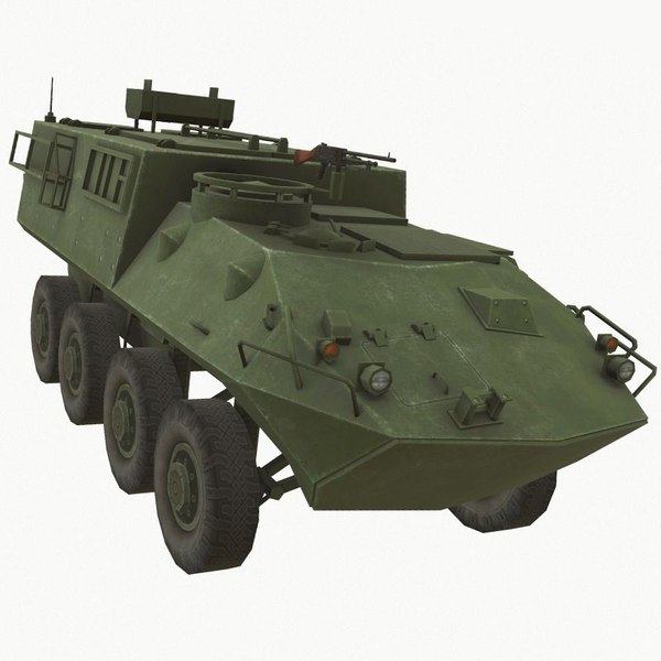 Bison armoured carrier 3D model - TurboSquid 1563746