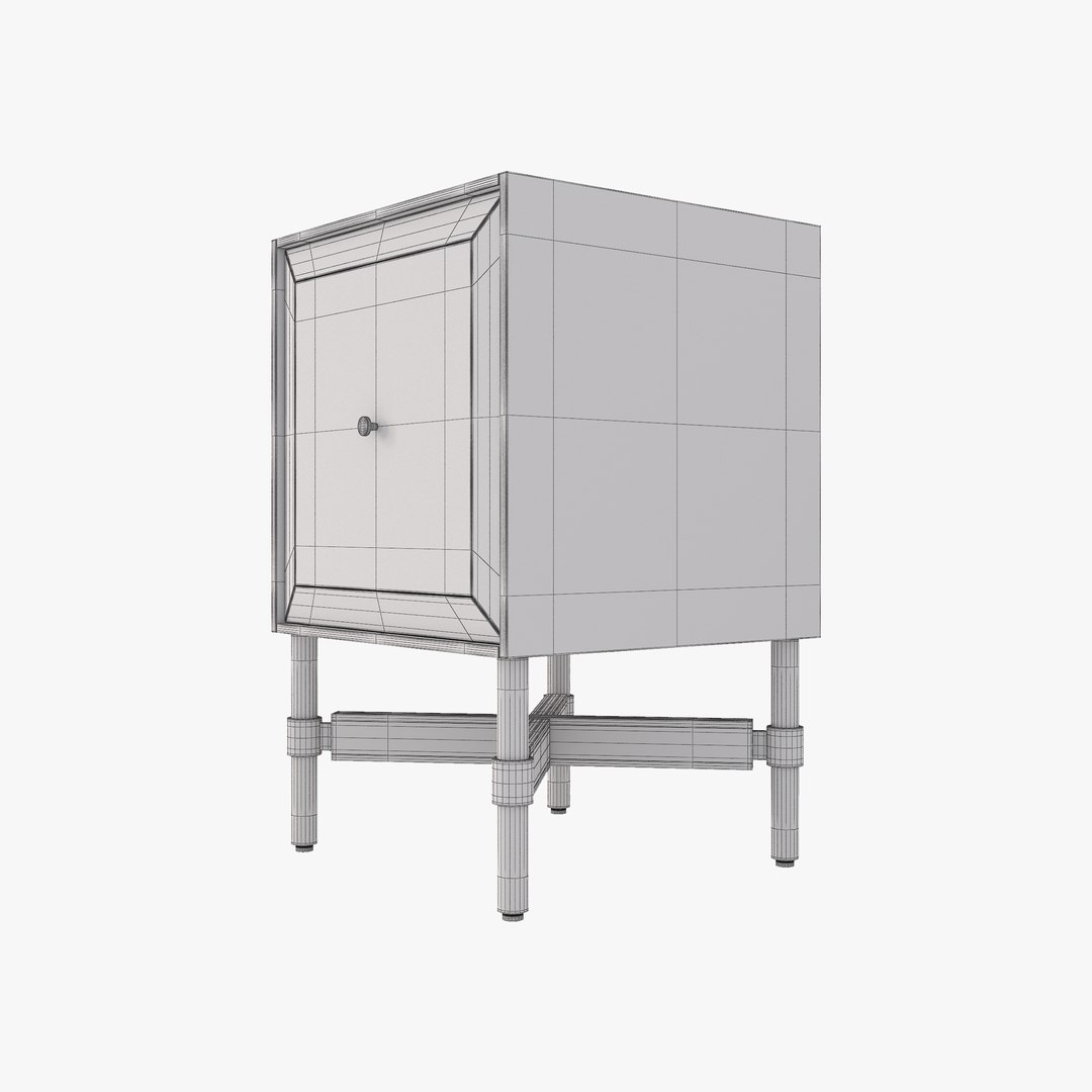 3D BEDSIDE TABLE 001 - TurboSquid 2016772