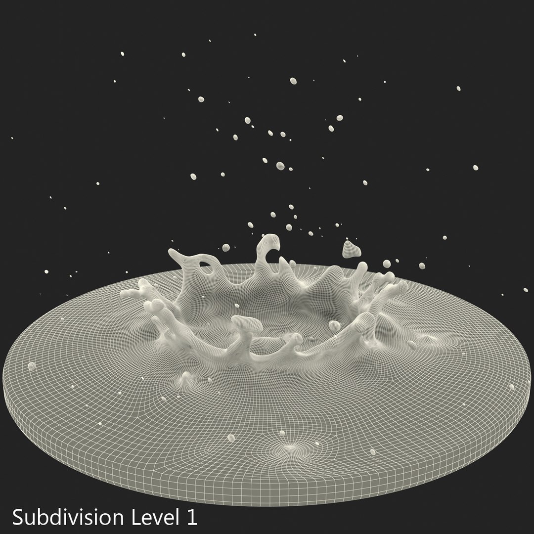 max droplet surface splash