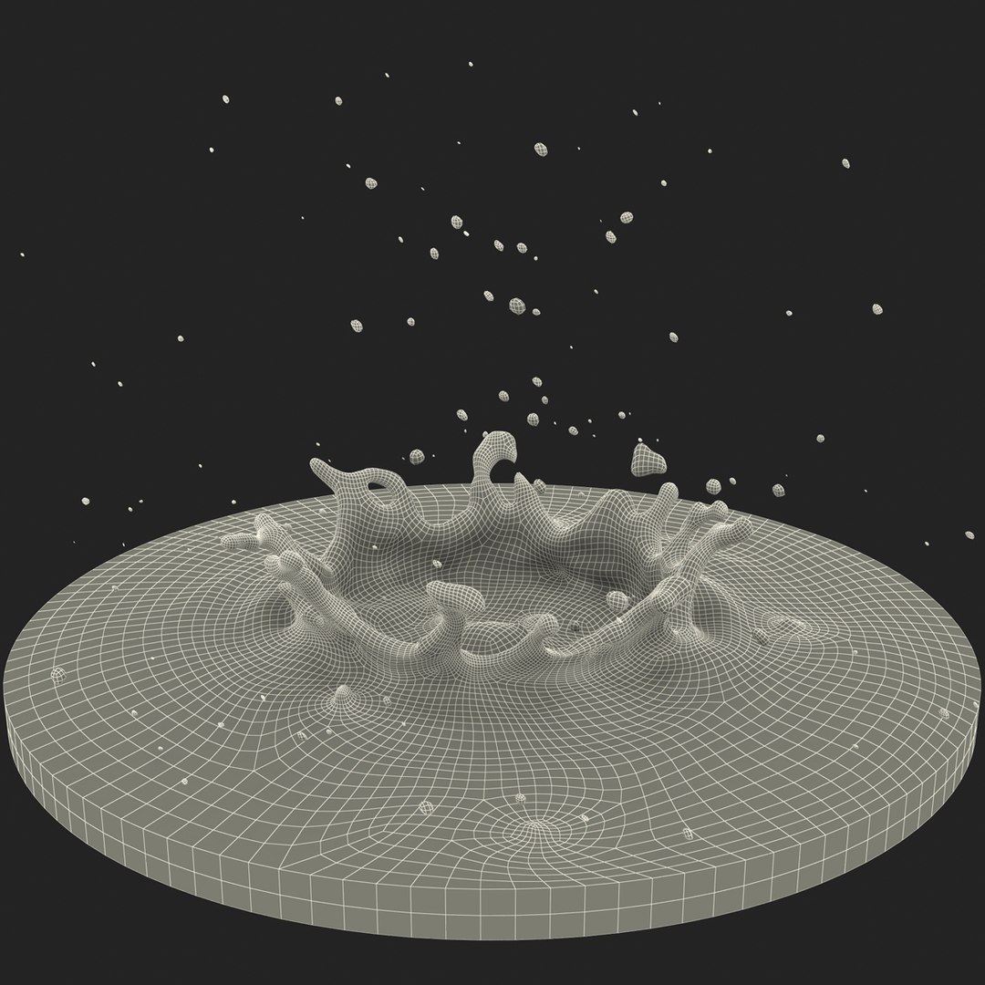 max droplet surface splash