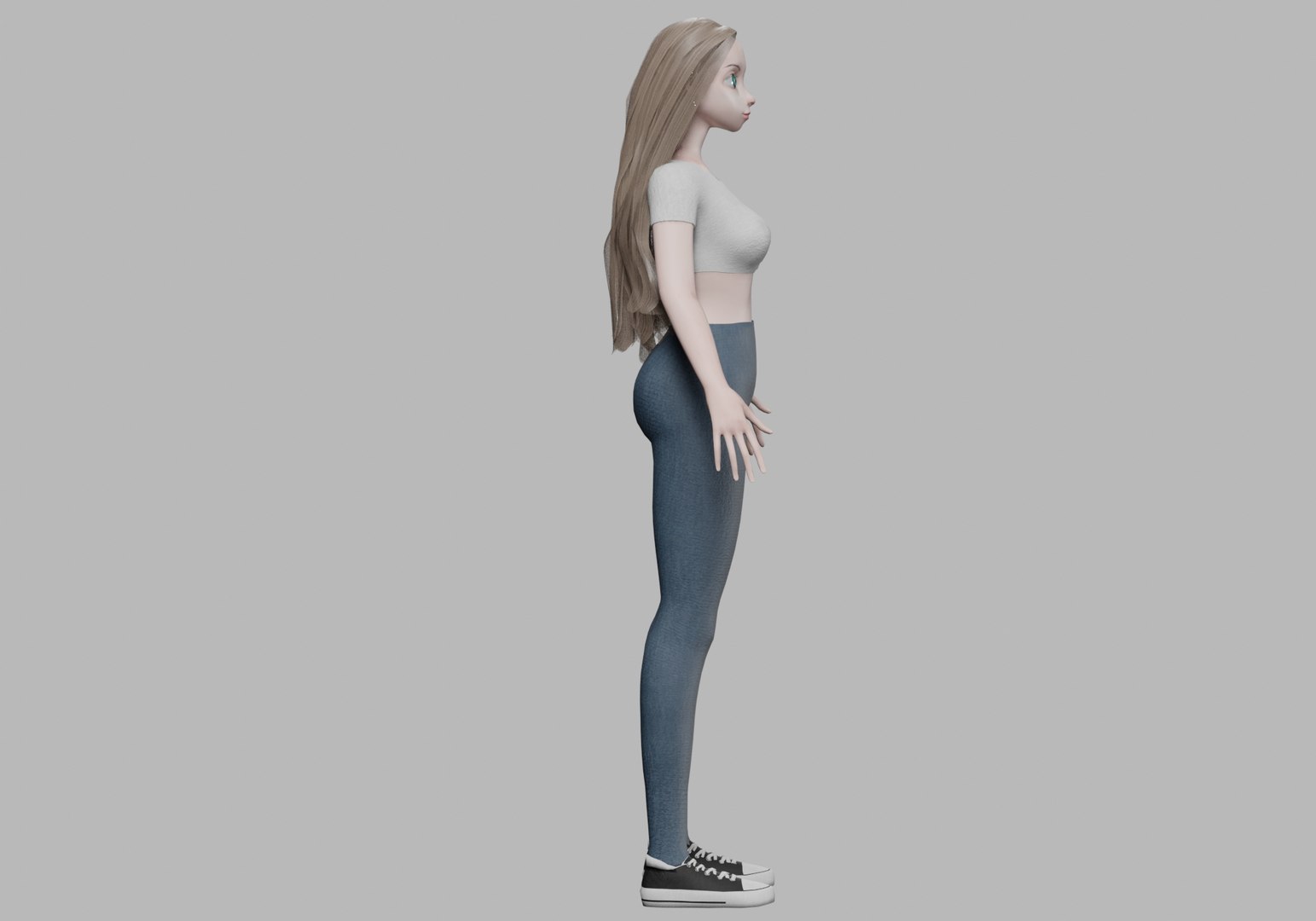 3D Basic Pretty Girl V31896 - TurboSquid 2263202