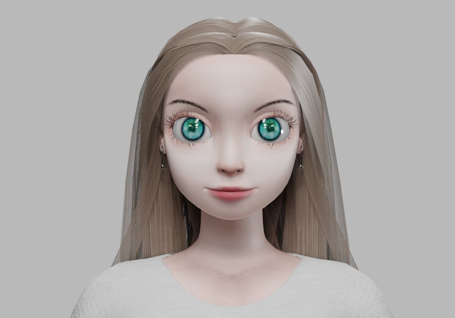 3D Basic Pretty Girl V31896 - TurboSquid 2263202