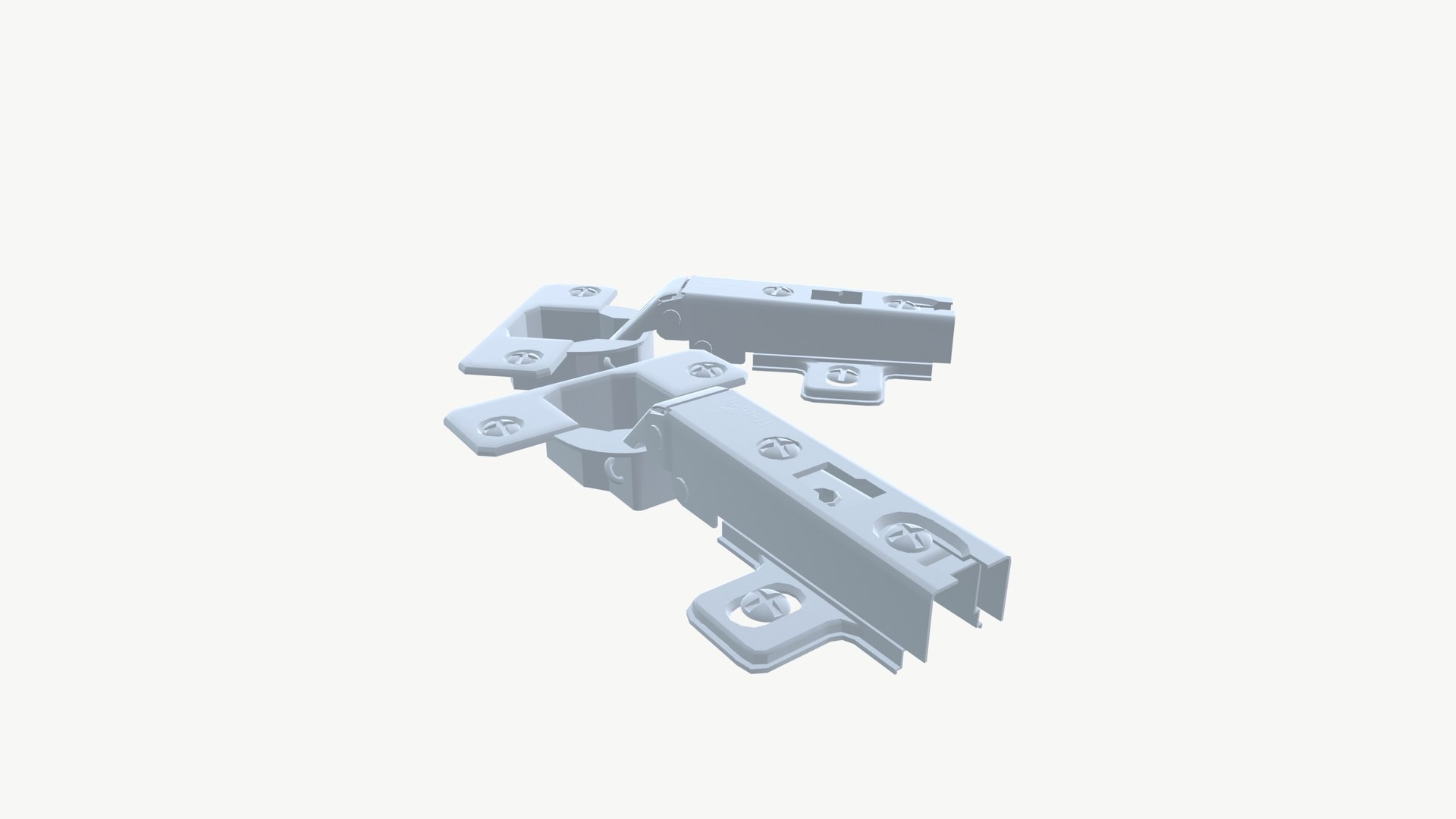 3D Model Door Hinges - TurboSquid 2340781