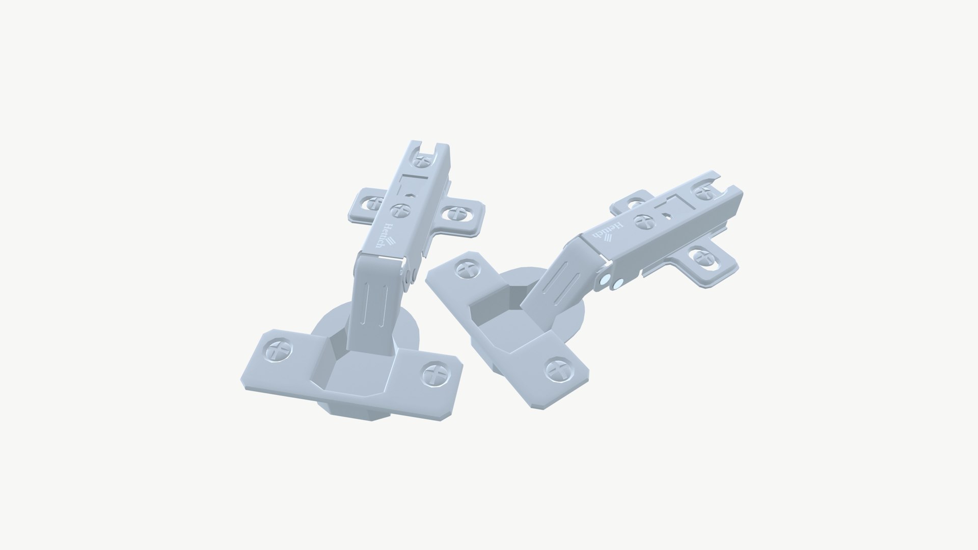 3D Model Door Hinges - TurboSquid 2340781