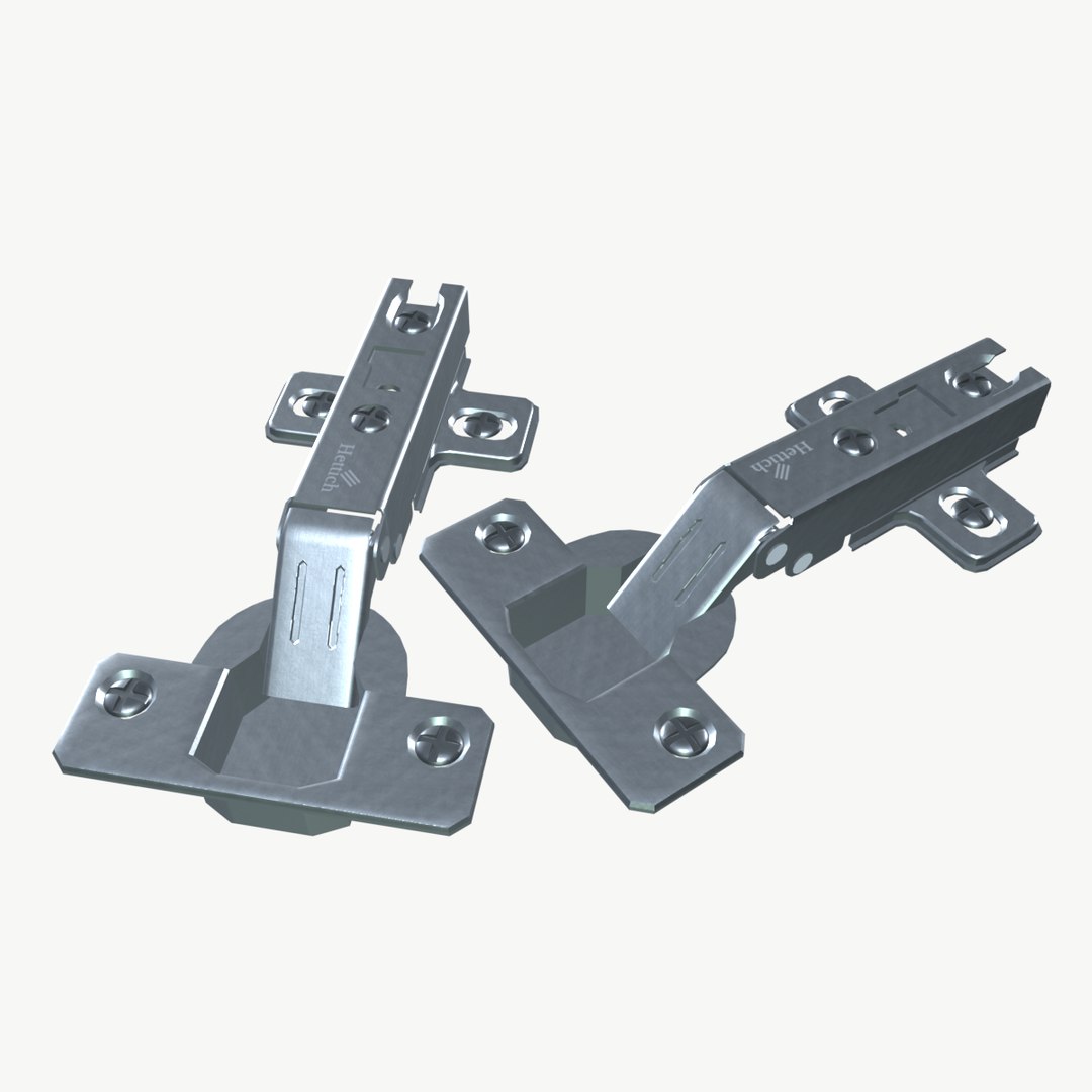 3D Model Door Hinges - TurboSquid 2340781