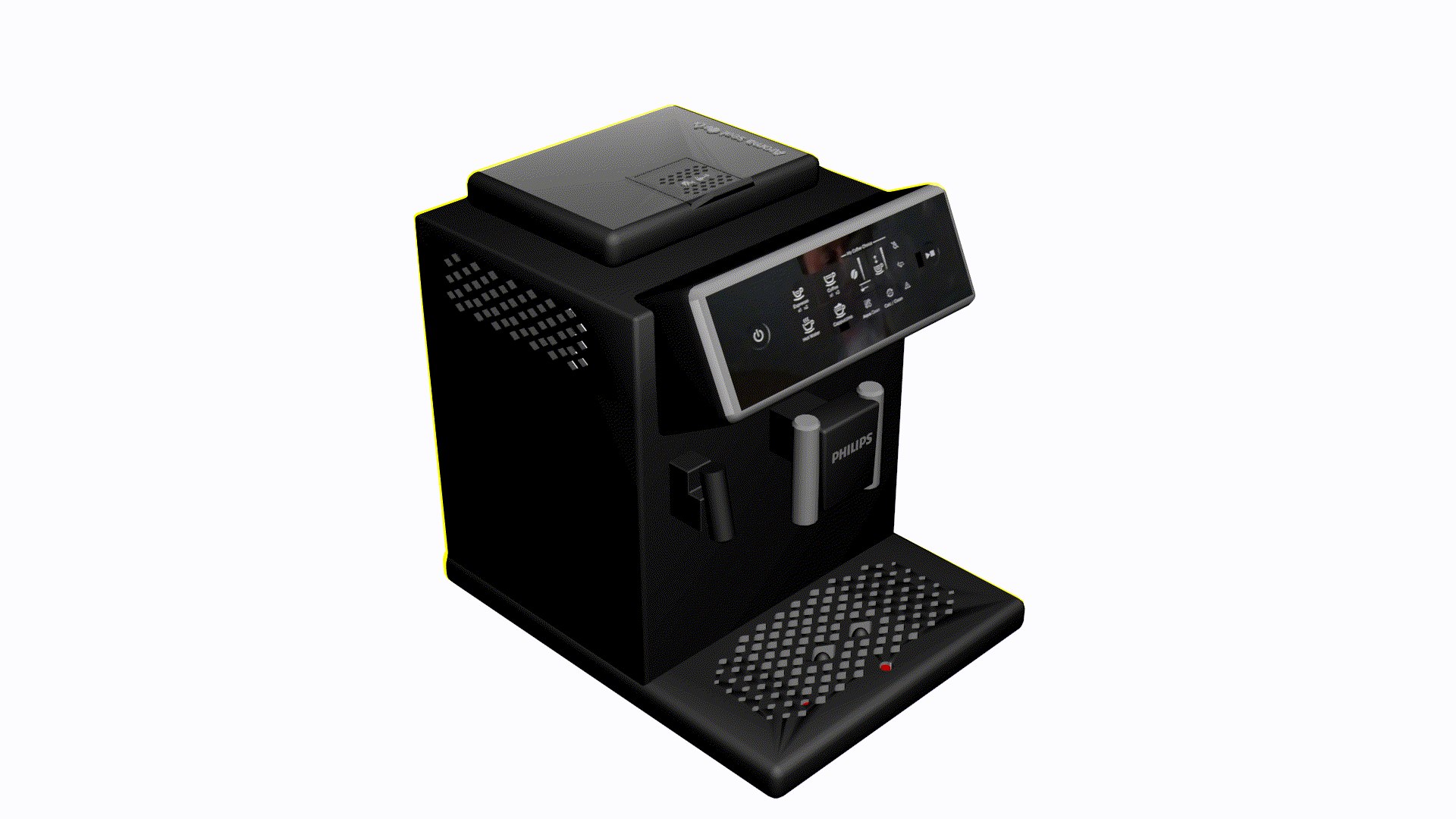 3D coffee machine model - TurboSquid 1611523