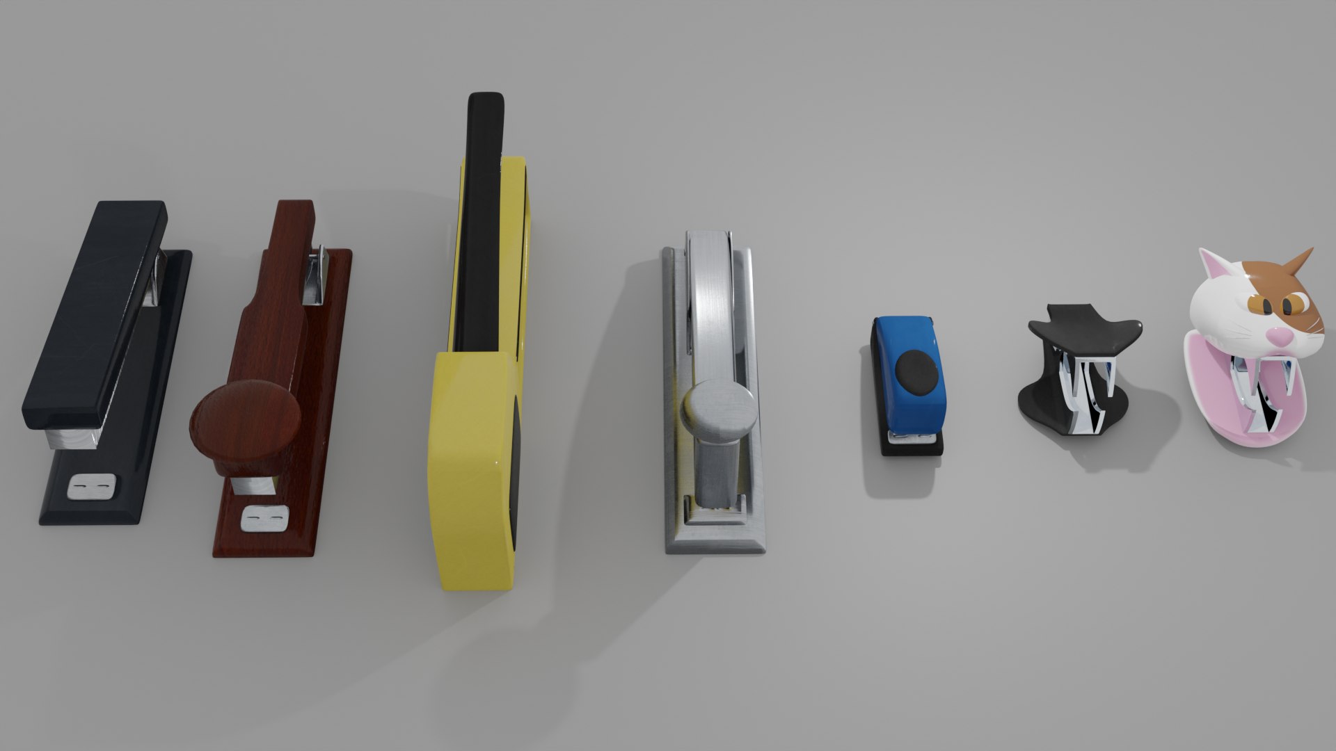 Stapler and Stapler remover 3D model - TurboSquid 1881969