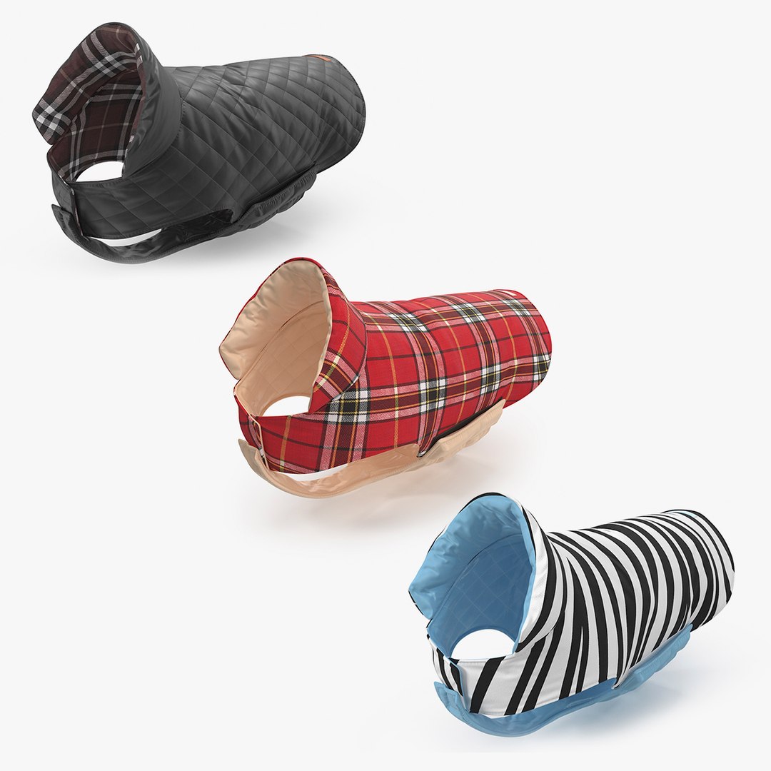 Dog Coats Collection 3D model - TurboSquid 2042817