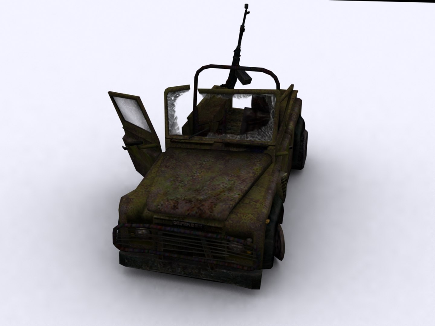 3d Model Car Defender