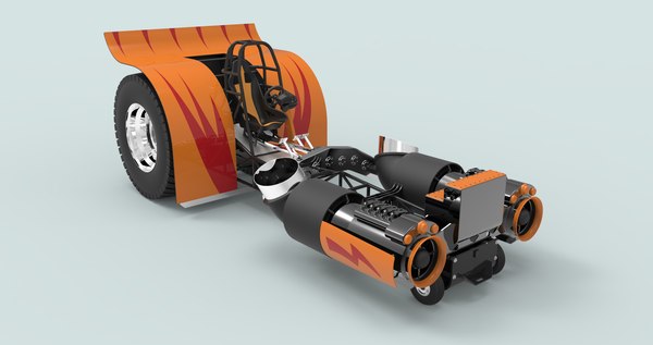 Drag Racer 3D Models for Download | TurboSquid