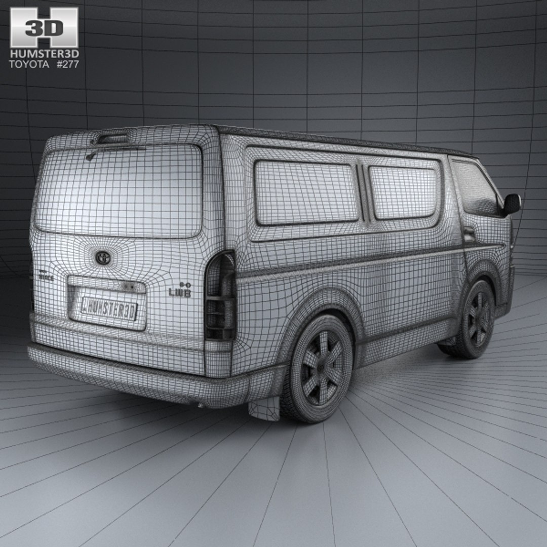 3D toyota hiace ace - TurboSquid 1259633