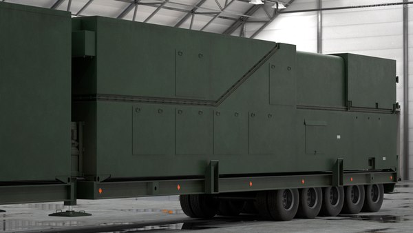 modelo 3d Complejo láser de combate Peresvet - TurboSquid 2152674